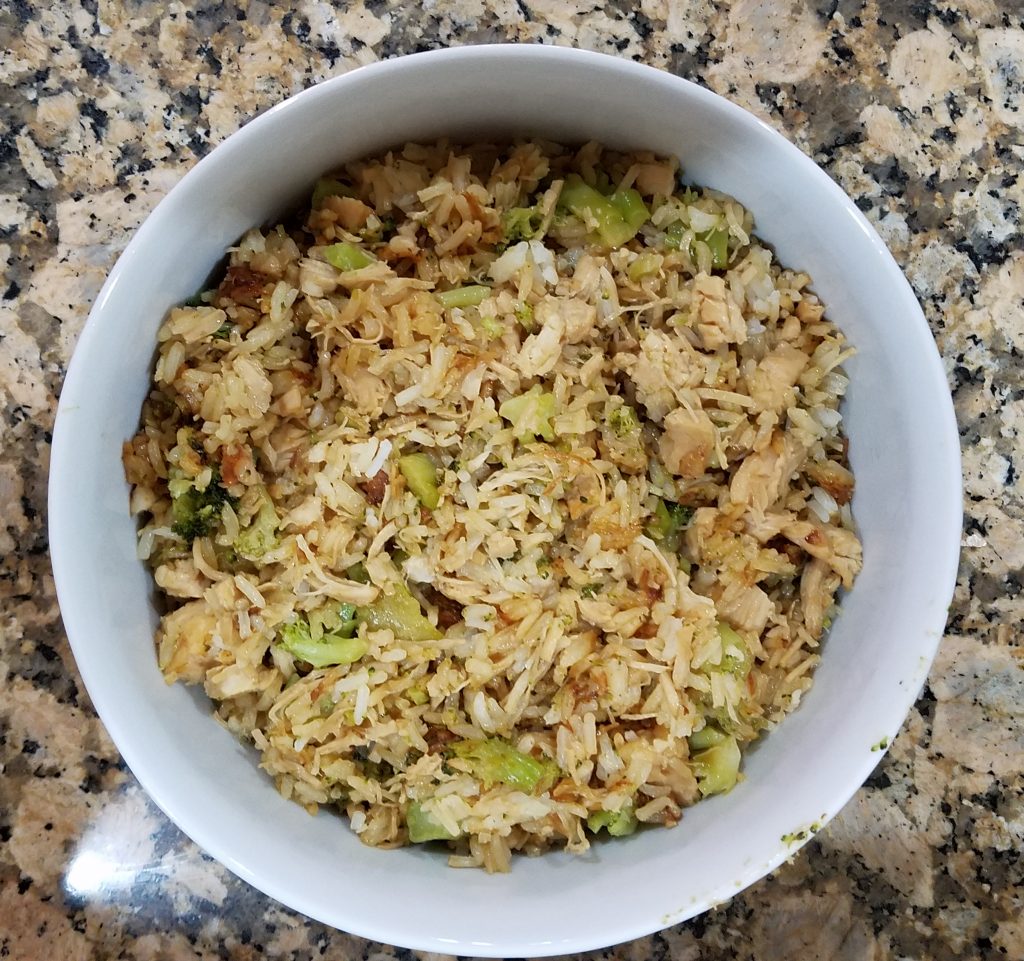 Chicken and Broccoli Fried Rice – Half Tablespoon